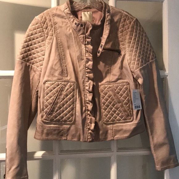 elevenses | Jackets & Coats | Elevenses For Anthropologie Vegan Leather ...